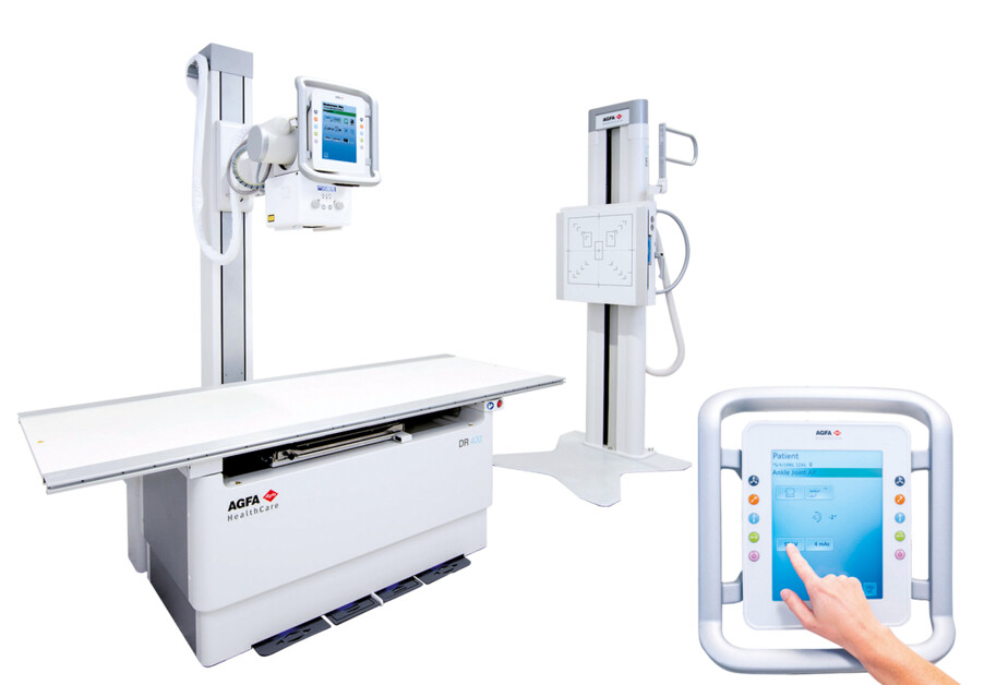 Agfa DR 400 - Röntgenprodukte - Humanmedizin - Schweizer Röntgen